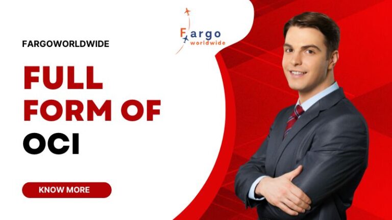 OCI Card : Rules and Regulations in India | Fargoworldwide