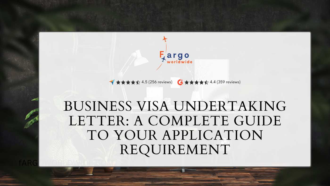 Business Visa : How to Write An Undertaking Letter?