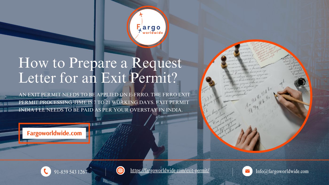 Exit Permit Letter Format for e-FRRO | Fargoworldwide