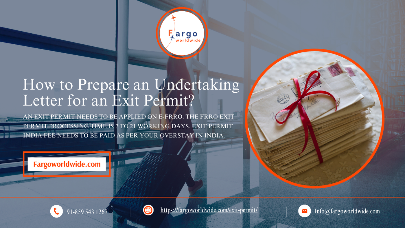 Exit Permit Letter Format for e-FRRO | Fargoworldwide
